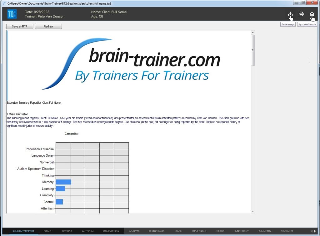 TQ8 Instruction Manual - brain-trainer.com