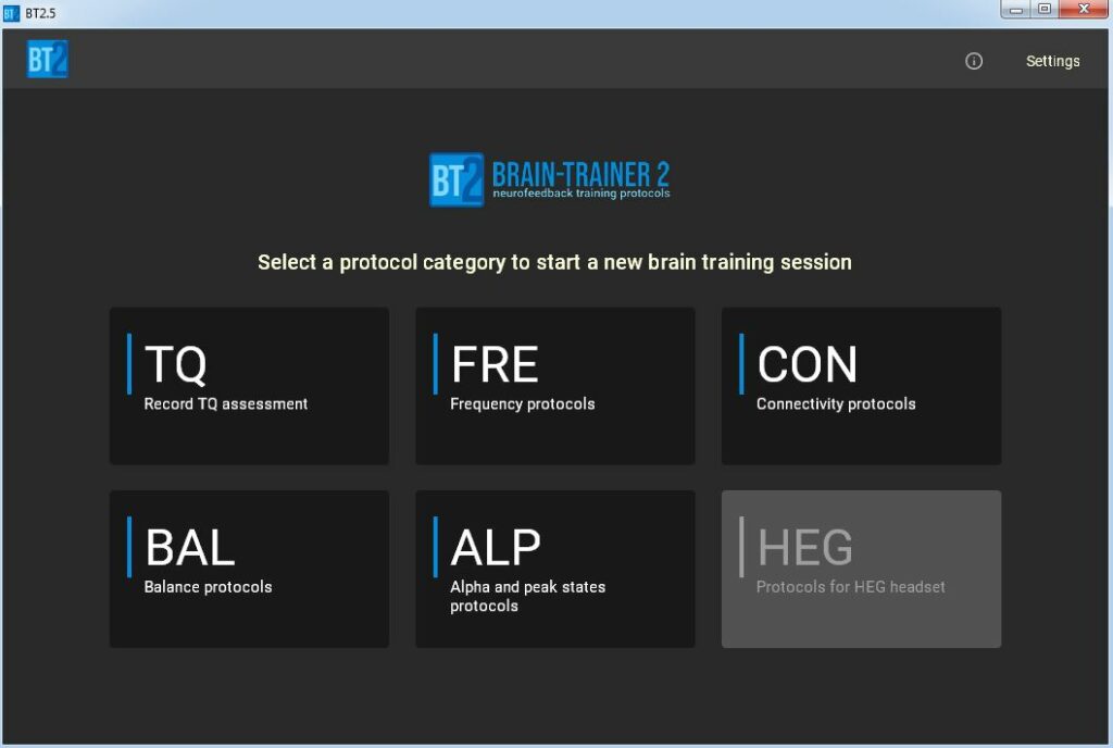 BT2 Manual - brain-trainer.com